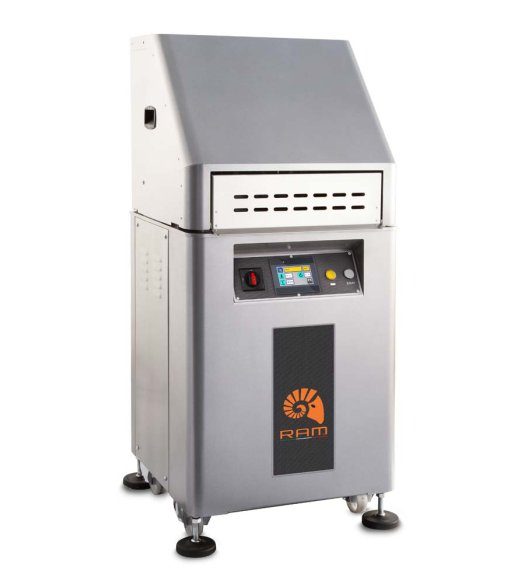 Apple conveyor round cake ultrasonic cutter