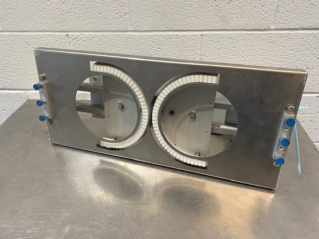 Rondo 2 lane D shape pastry guillotine tool - 220mm x 135mm